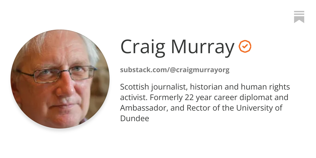 Craig Murray | Substack