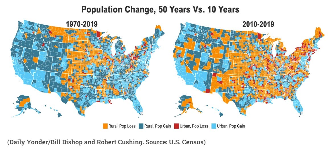 How will you save small midwestern towns without mass immigration?