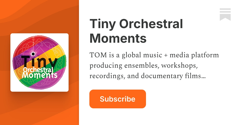 Steve Ball | Tiny Orchestral Moments | Substack