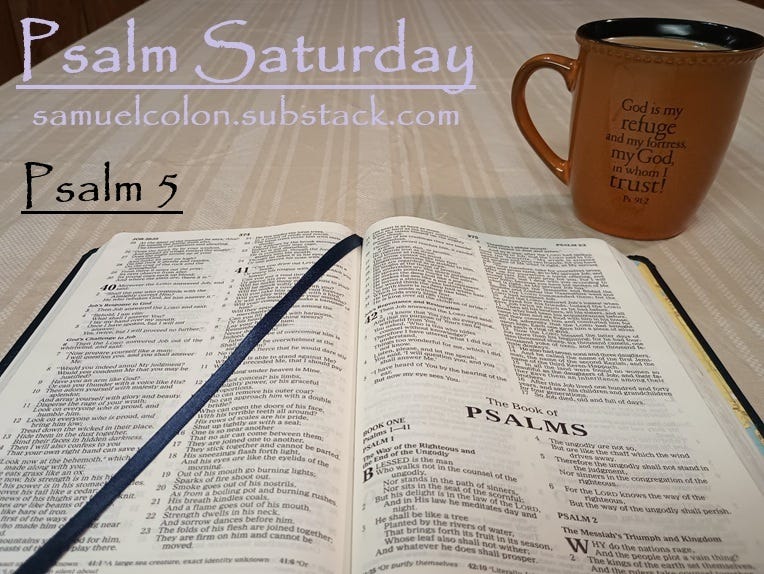 Psalm 5 - by Samuel Colón - Samuel Colon
