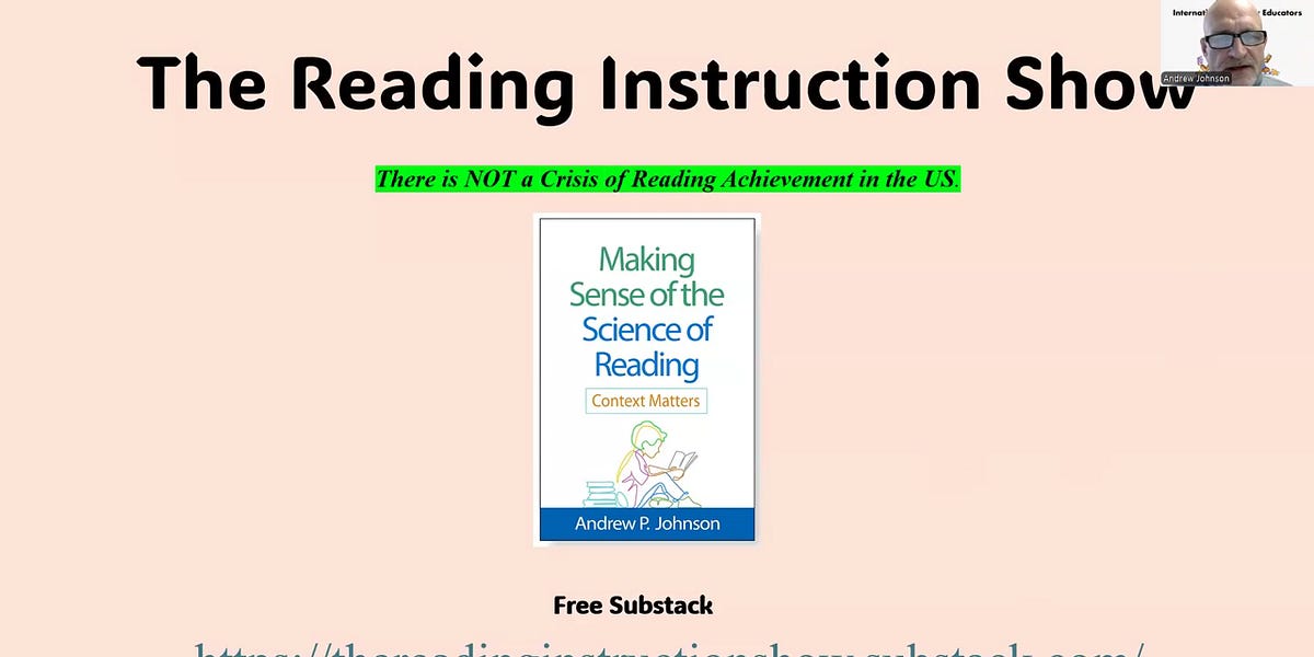 The Literacy Crisis that Isn't: The Grand Illusion