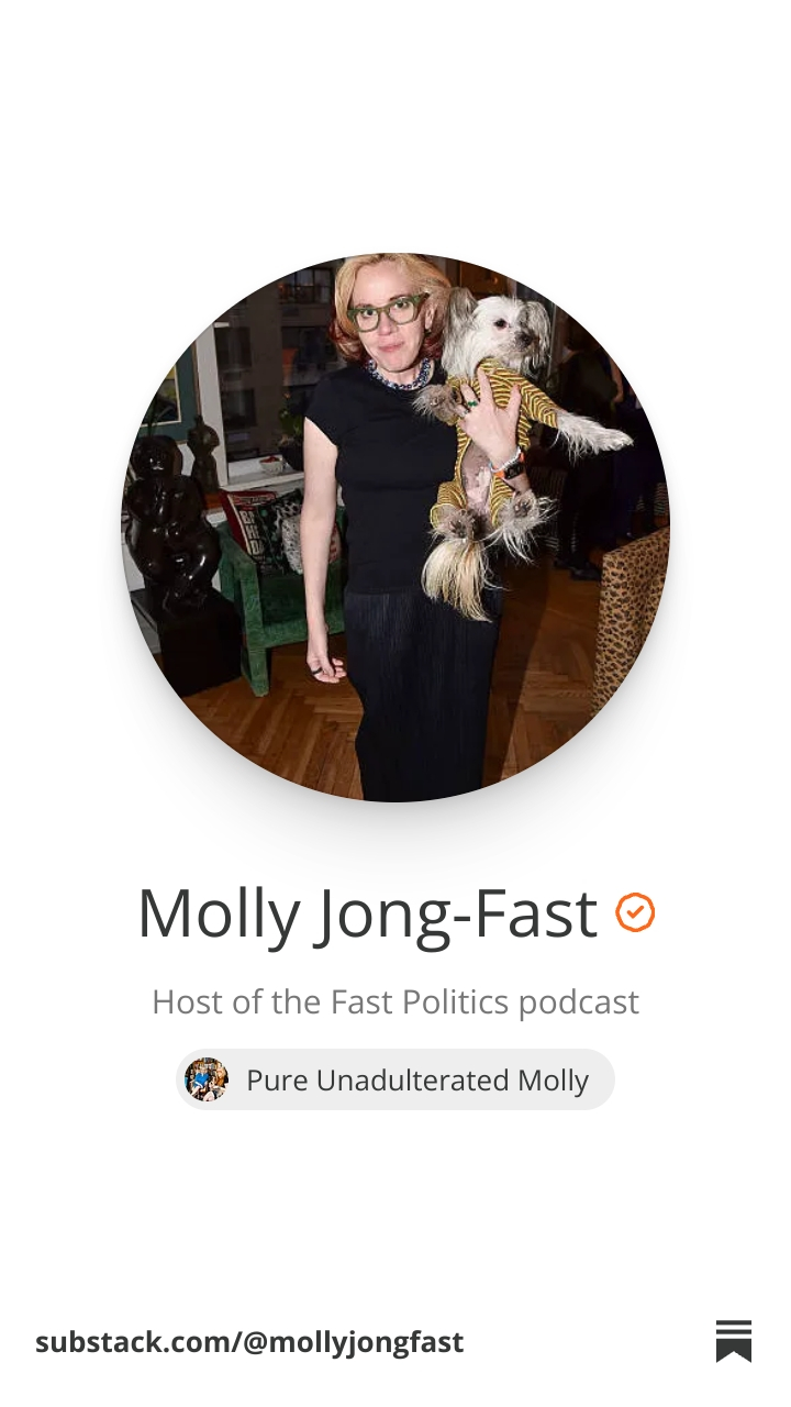 Molly Jong-Fast | Substack