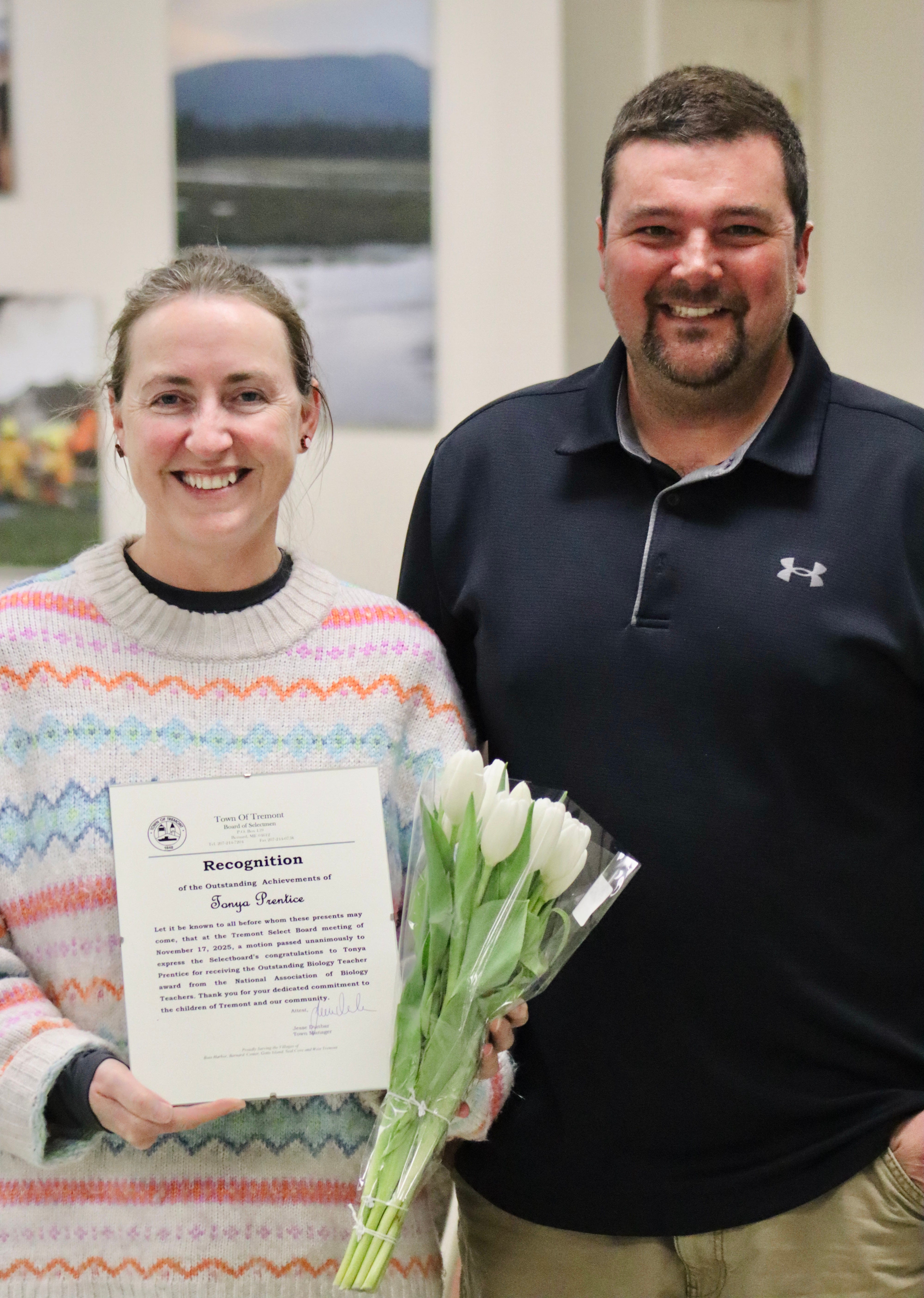 Tremont Select Board Recognizes Achievement of Tremont Consolidated ...