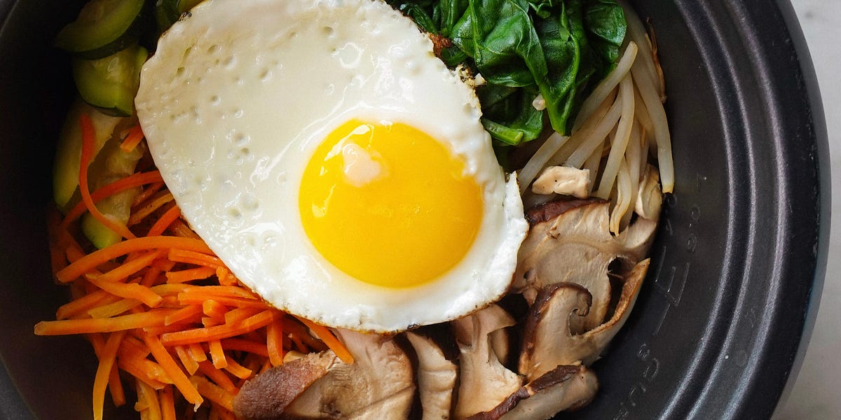 Rice Cooker Meal: Bibimbap - by Kylie Sakaida