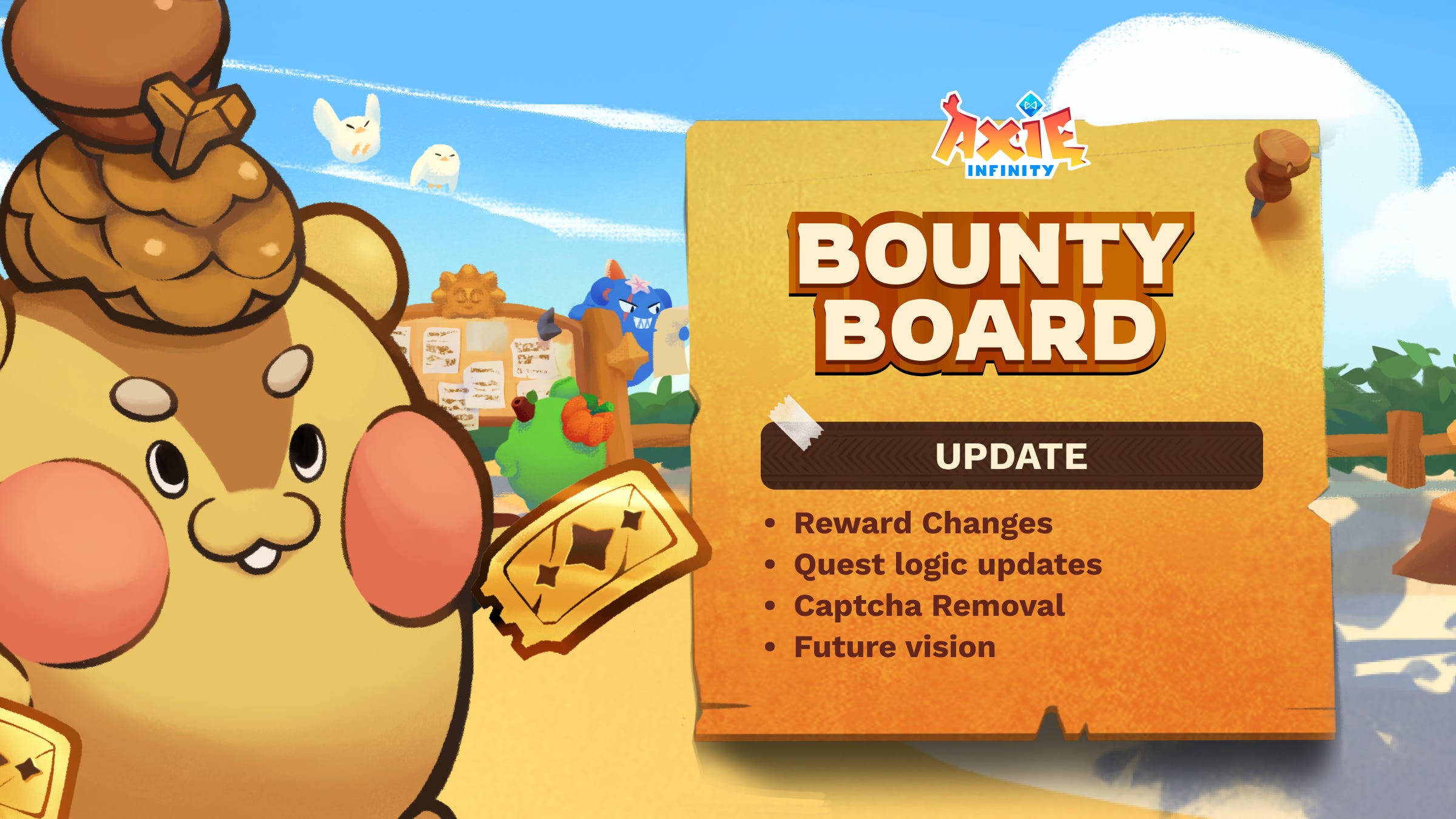 The great Bounty Board transition has begun! - The Lunacian