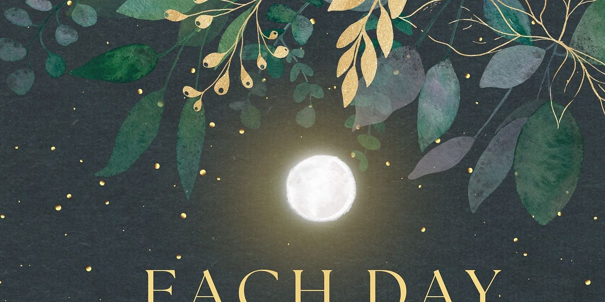 September Book Giveaway: Each Day As It Comes