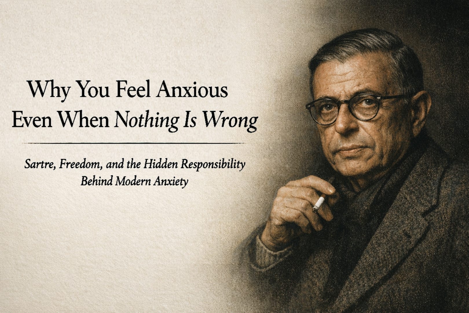 Why You Feel Anxious Even When Nothing Is Wrong