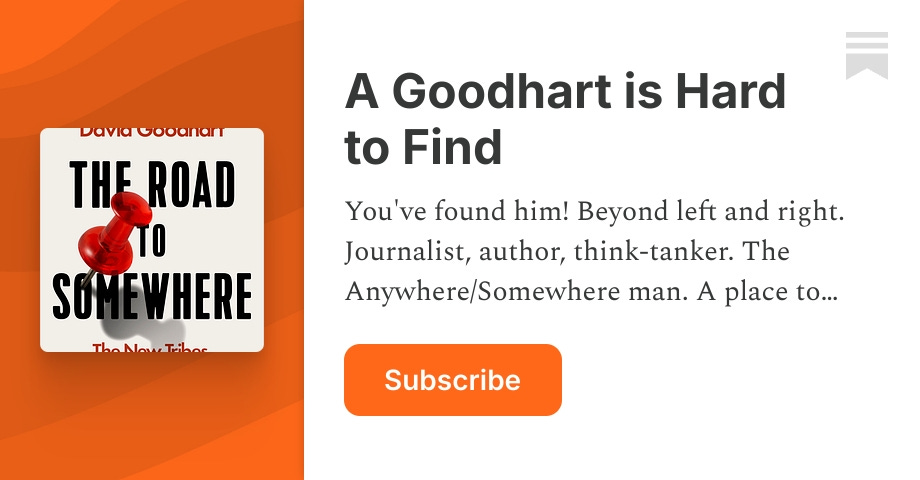 The Rise and Fall of London - by David Goodhart