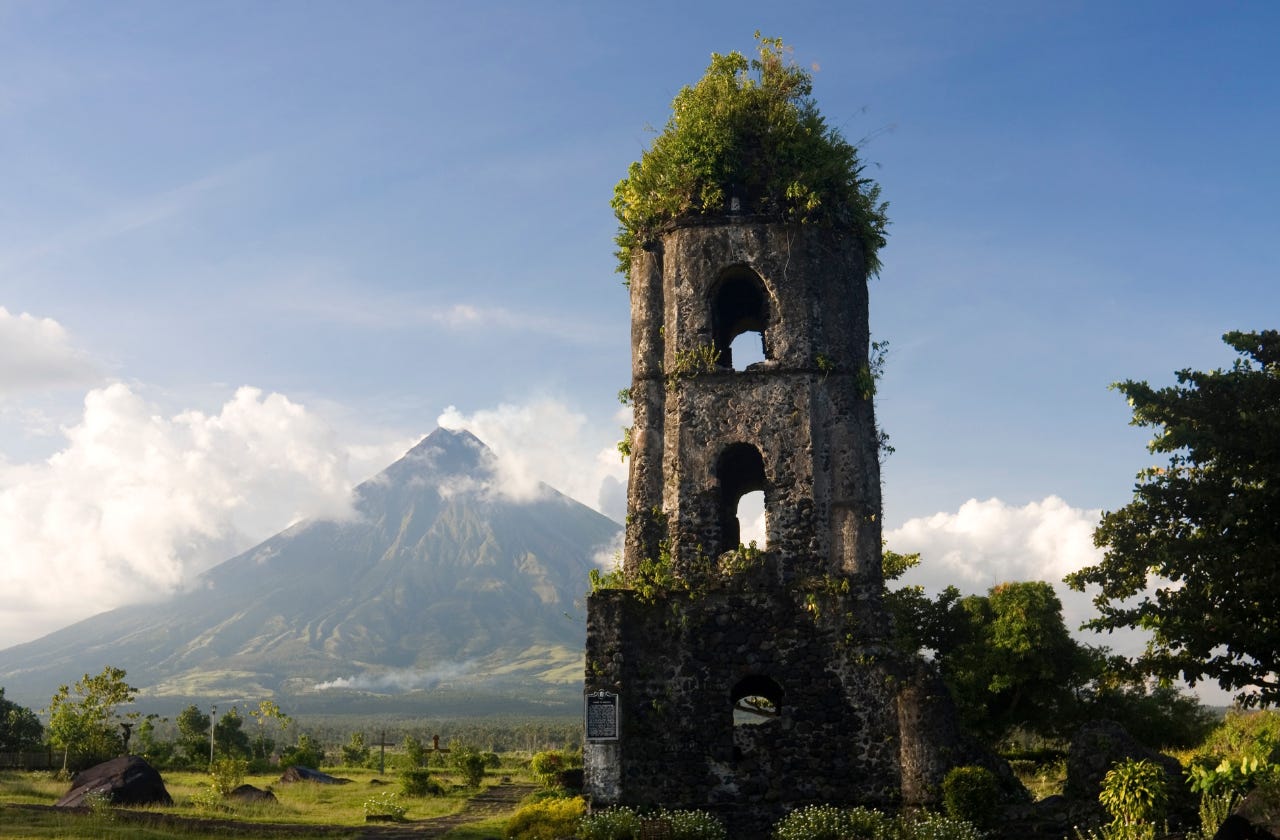 The Cagsawa Ruins - by Arlyn D. Dadis