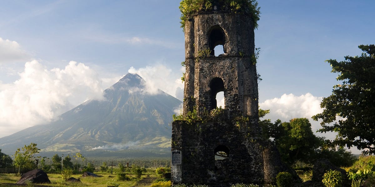 The Cagsawa Ruins - by Arlyn D. Dadis