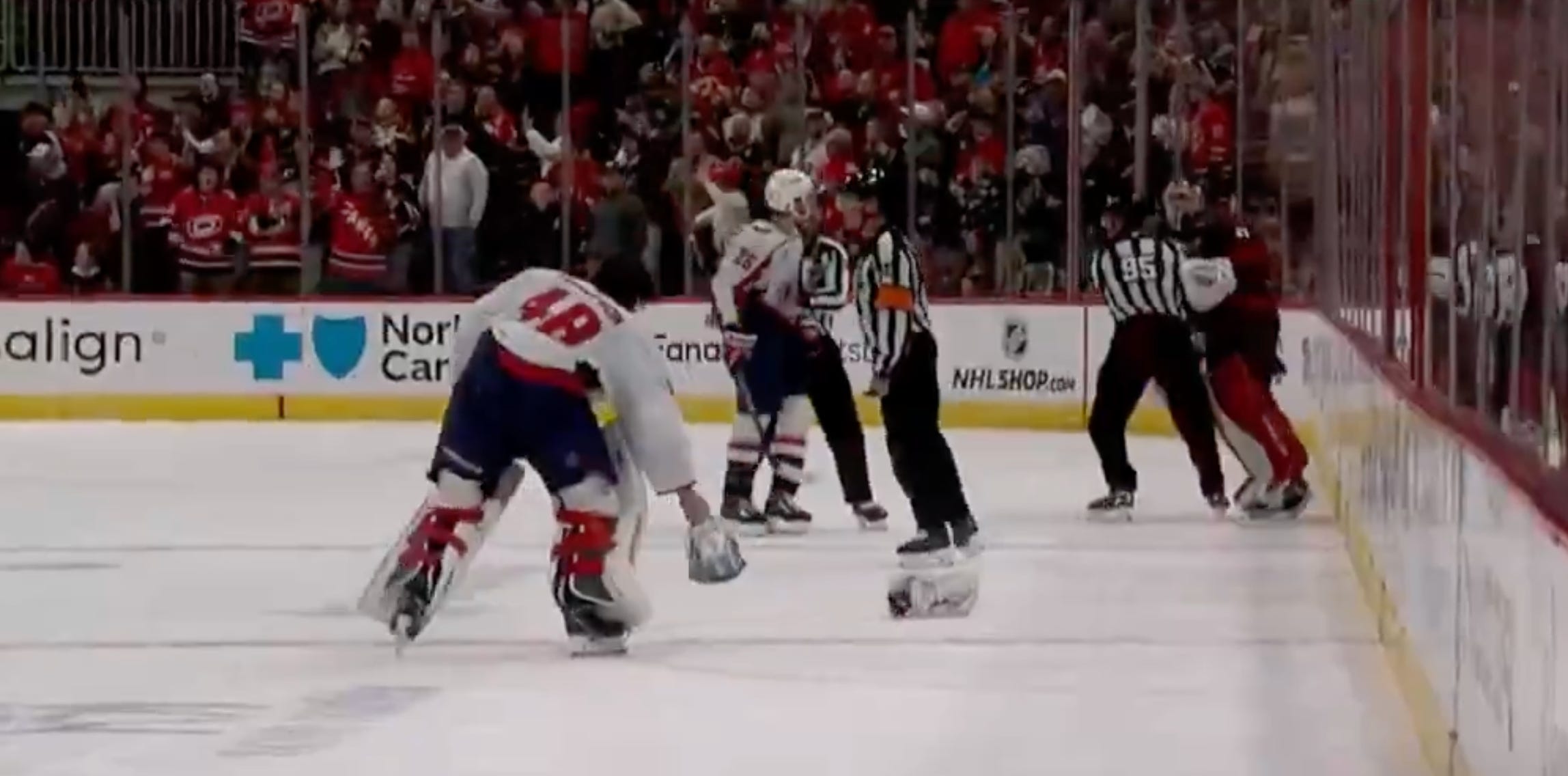 Logan Thompson Responds To Trying To Fight Frederik Andersen; Why Refs ...