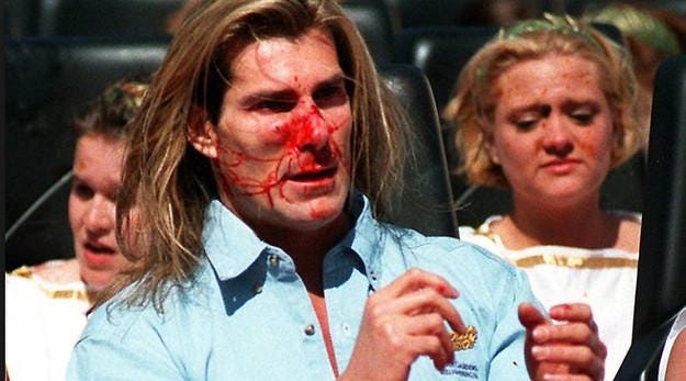 Do You Remember: When Fabio Was Hit In the Face By a Flying Goose While ...