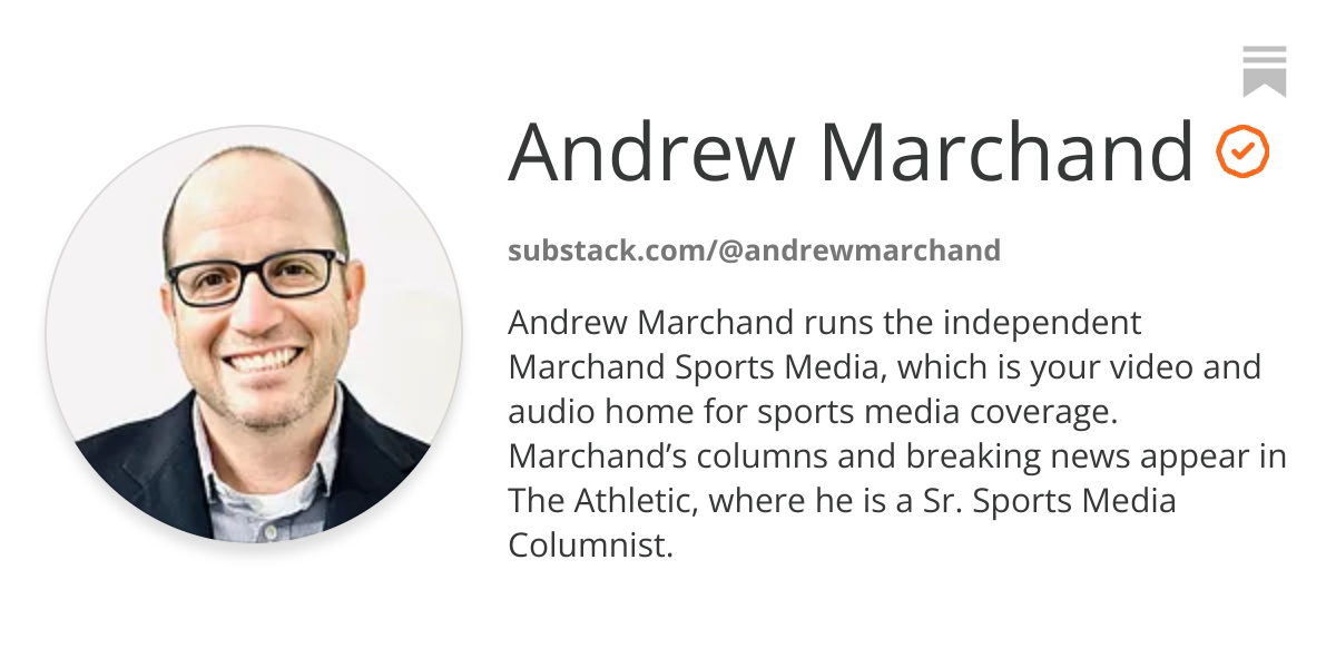 Andrew Marchand | Substack