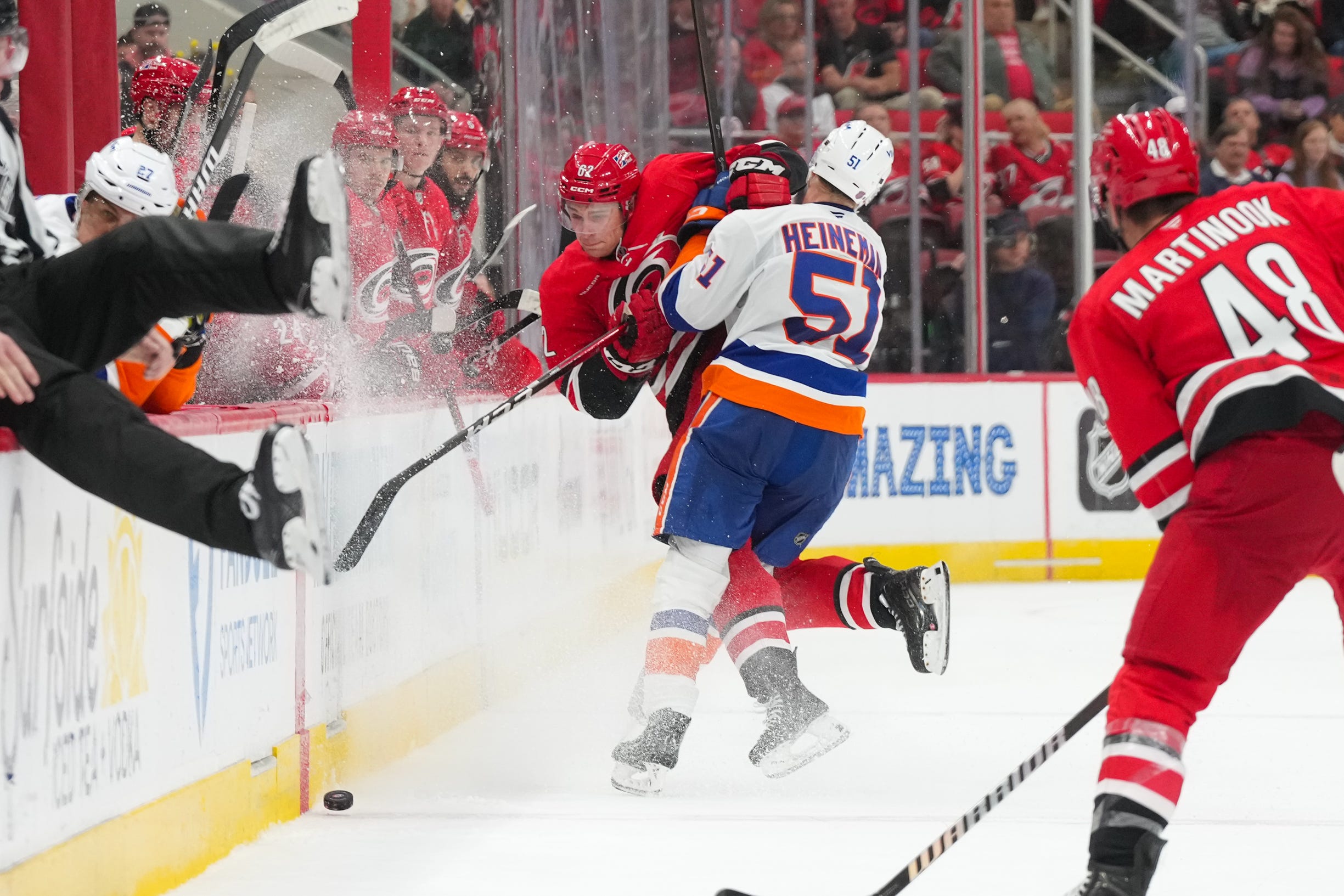 Heineman Hammering Home His Place In Islanders Country