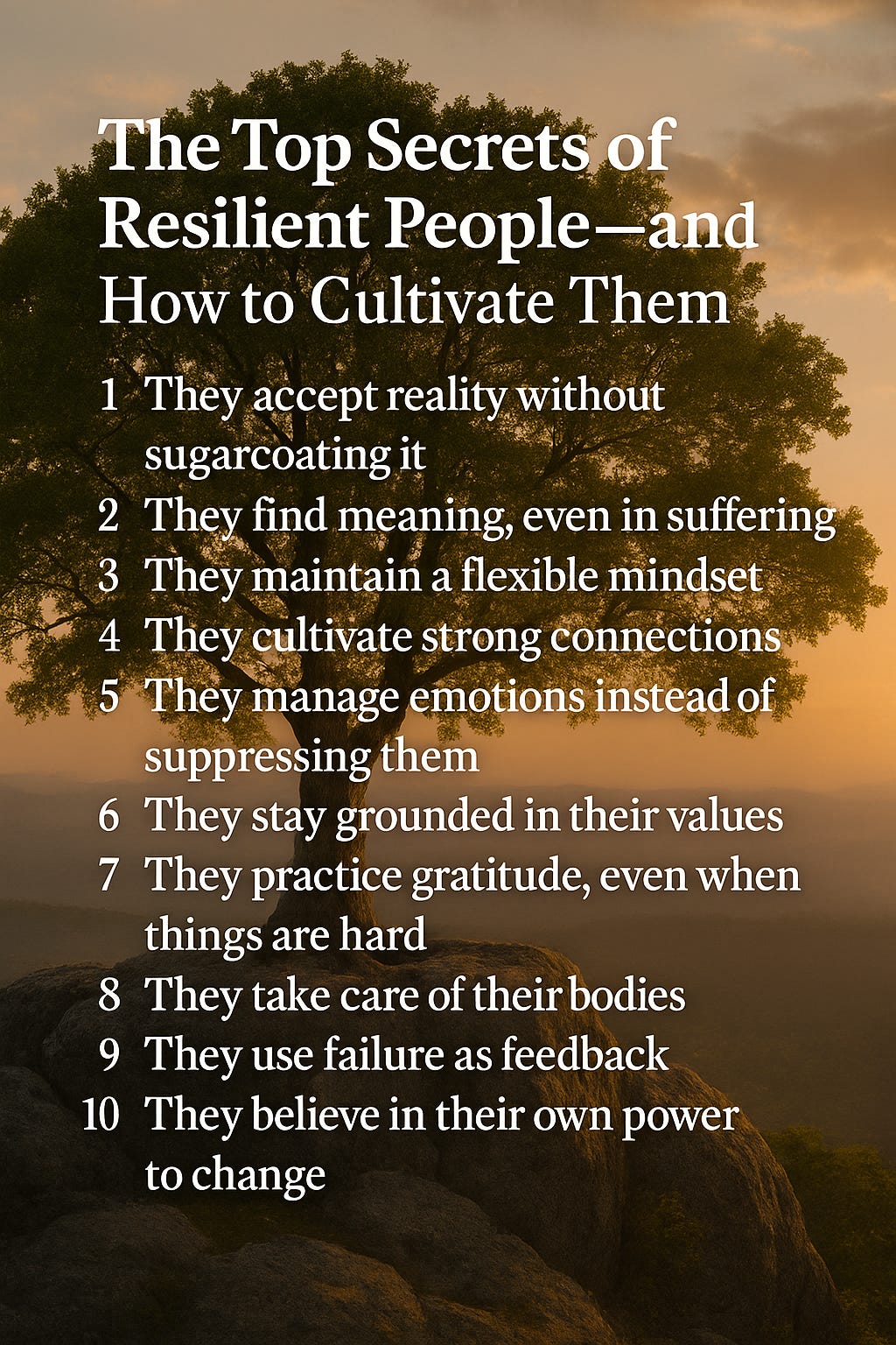 Bend, Don’t Break: The Hidden Strength of Resilient People