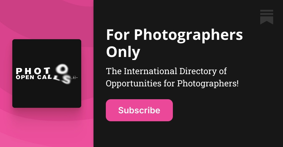 For Photographers Only | Substack