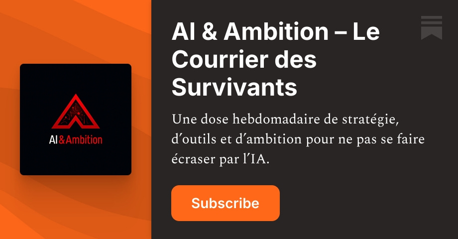 AI & Ambition – Le Courrier des Survivants | Urbice ASSOGBA | Substack