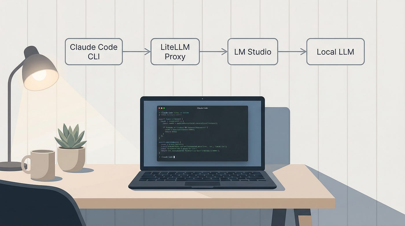 Run Claude Code Locally on Apple Silicon Using LM Studio and LiteLLM ...