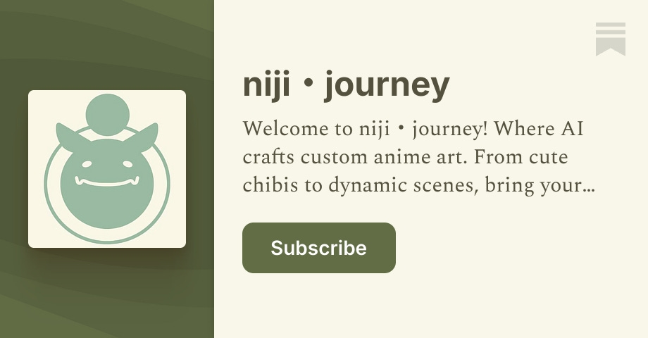 niji・journey | Substack