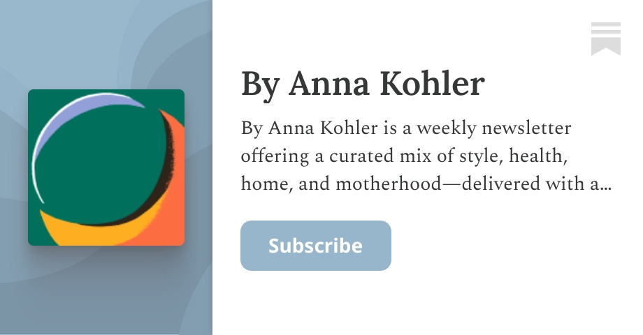 By Anna Kohler | Substack