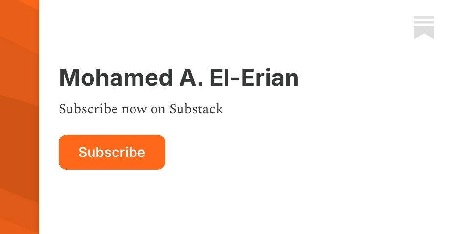 Mohamed A. El-Erian | Substack