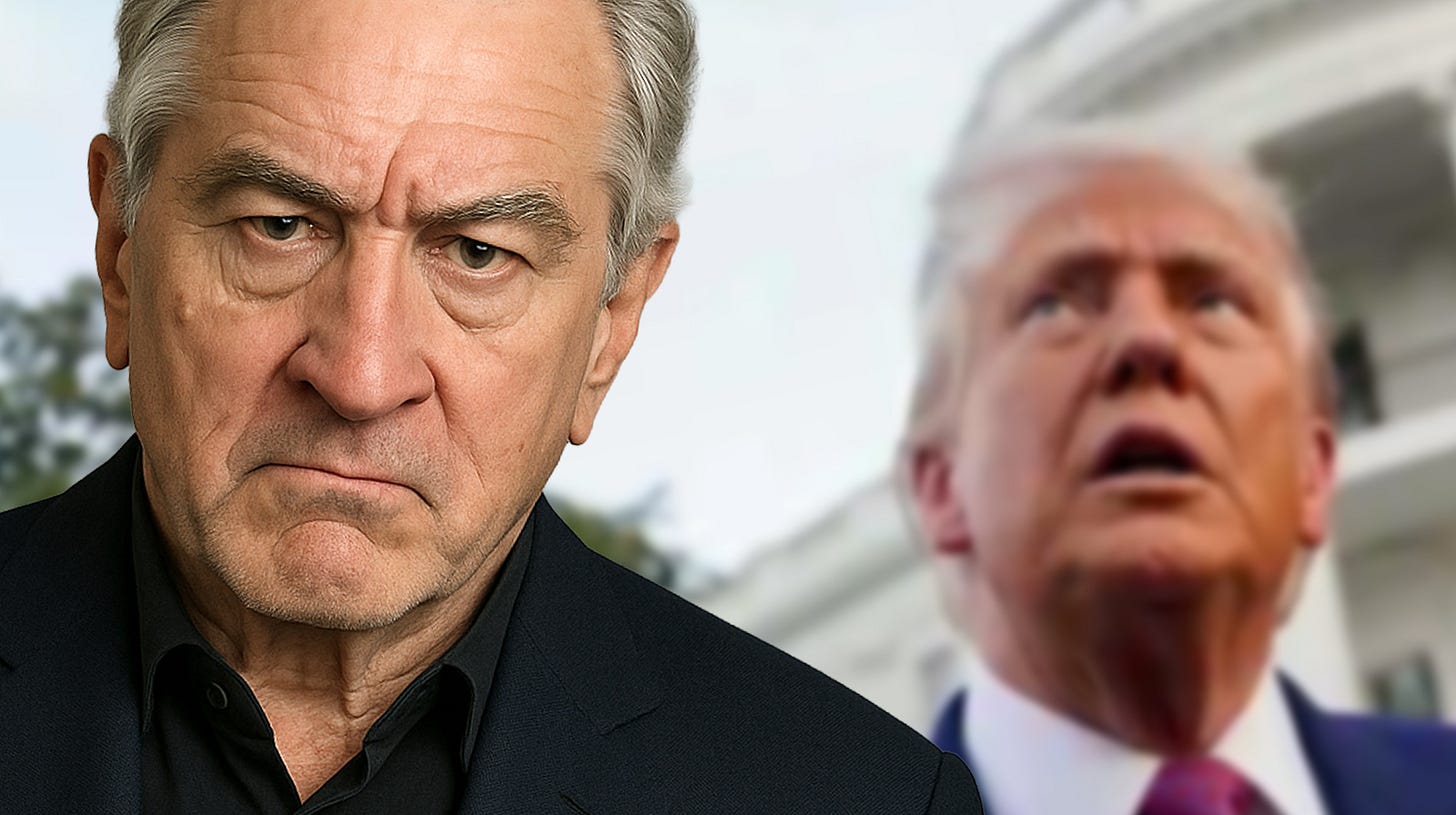 Watch Robert De Niro Go Scorched Earth on Trump