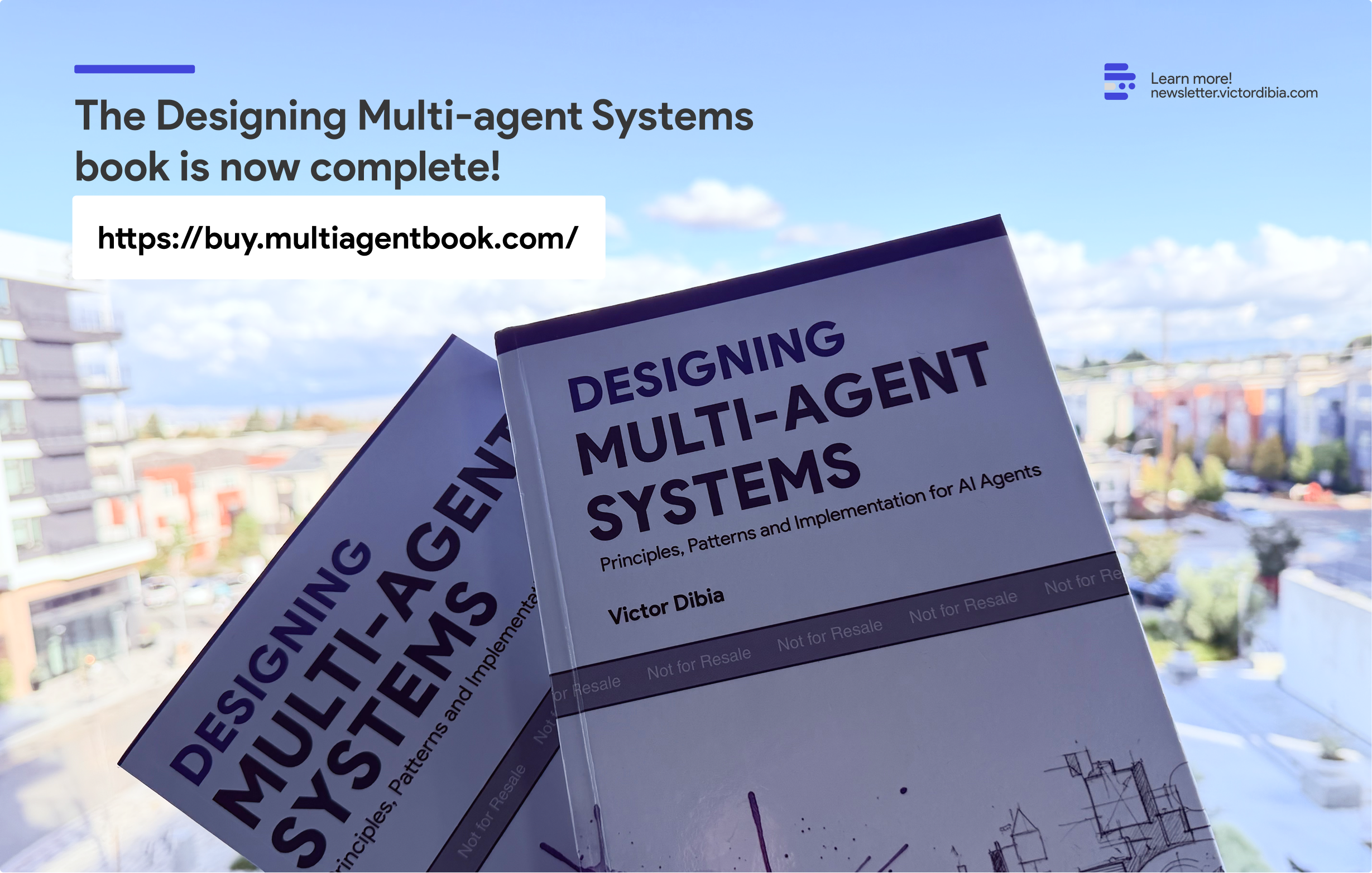 Two Years, 15 Chapters: The Multi-Agent Systems Book Is Finally Here!