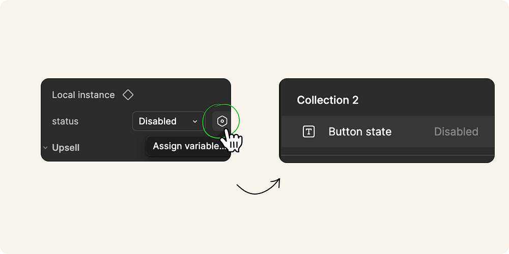 How to Update Two Components Simultaneously in a Figma Prototype
