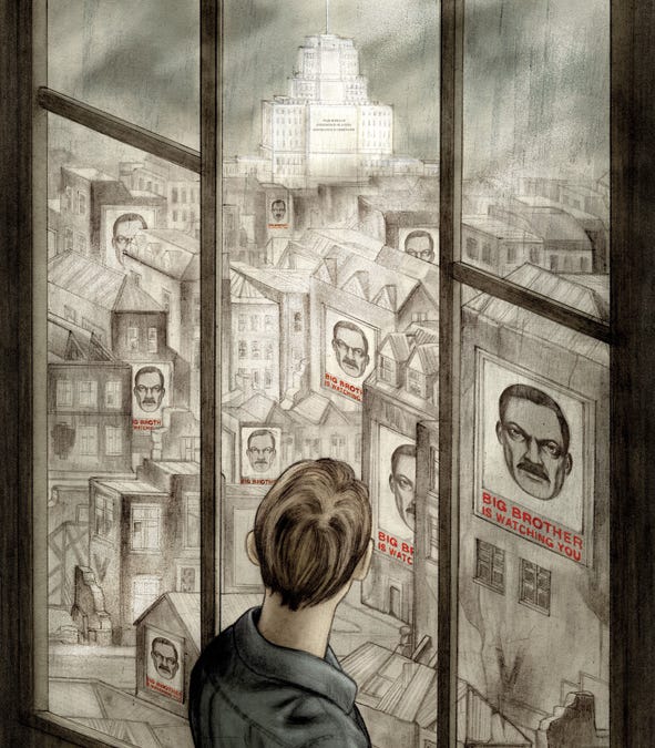 1984 by George Orwell parallels in today's society