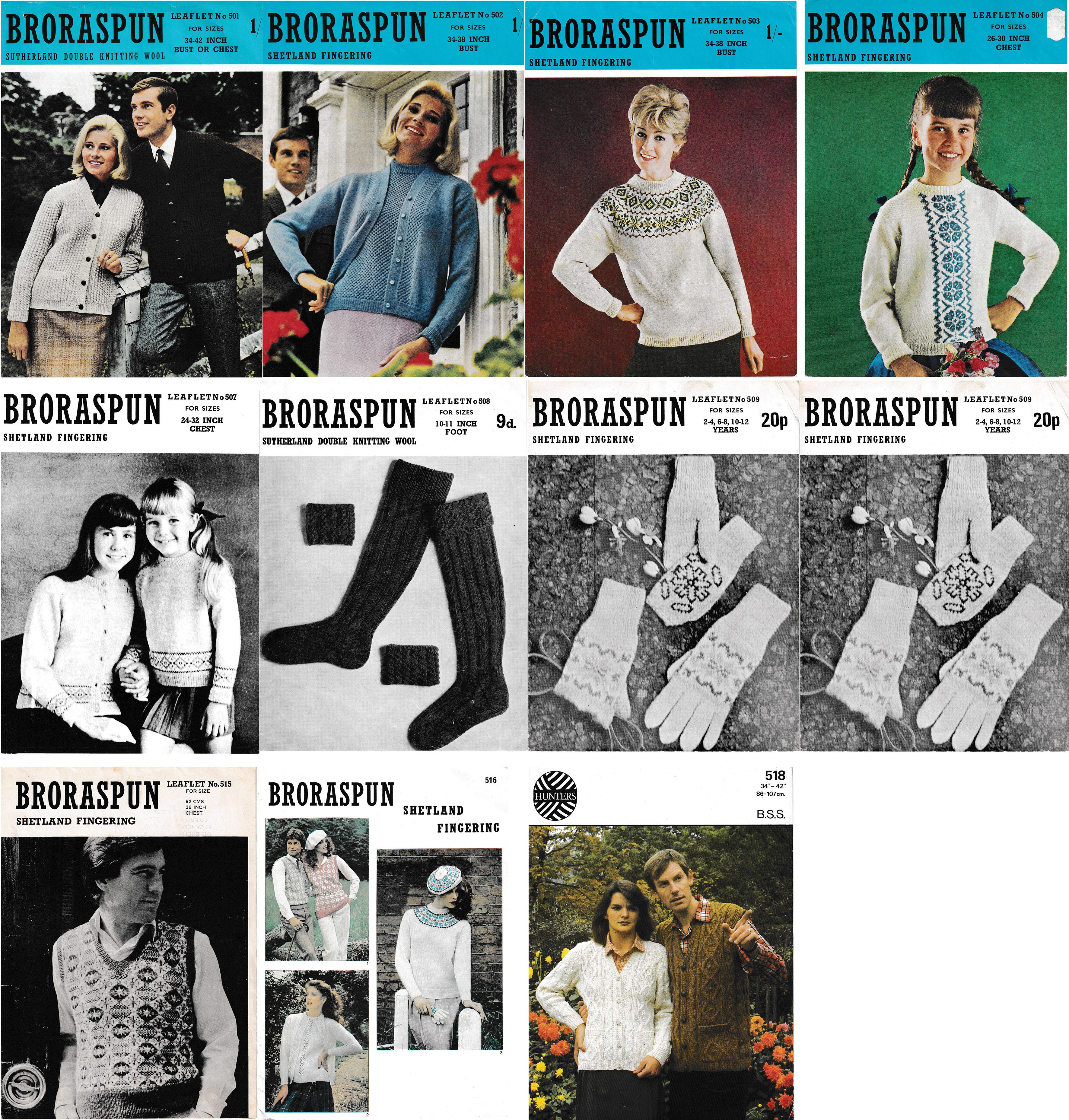 Collecting vintage knitting patterns