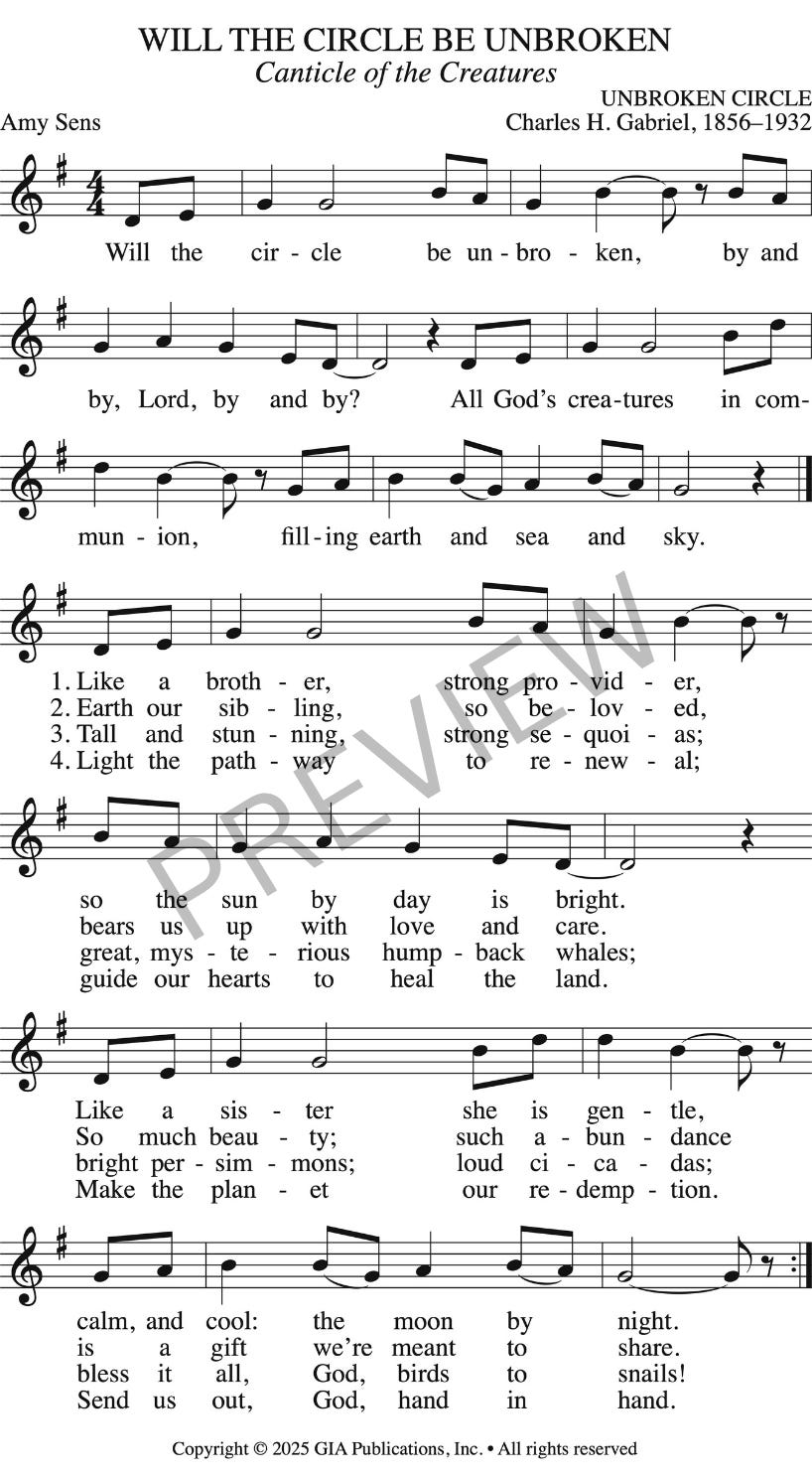 Hymns for Earth Day - by GIA Sacred Music and Adam Tice