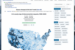 Interconnection.fyi - track interconnection queues in the US | Substack