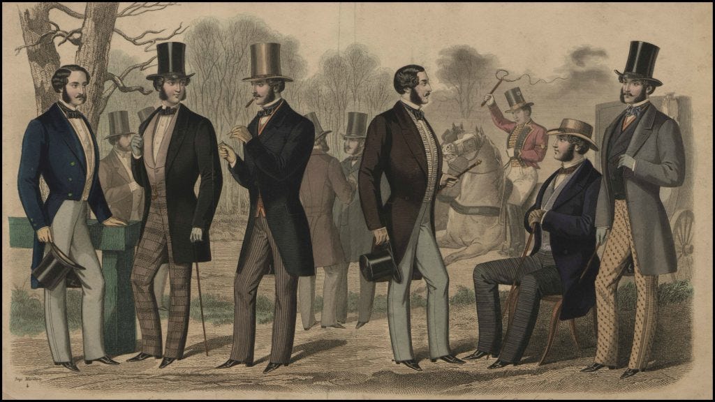 Victorian Men’s Fashion History and Clothing Guide
