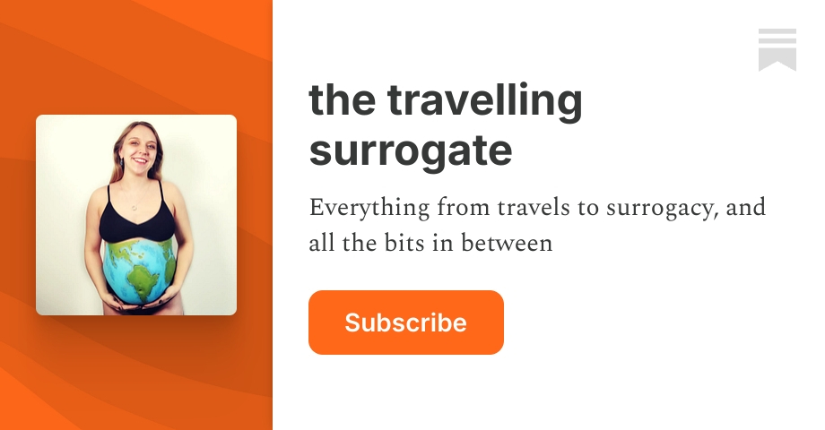 the travelling surrogate | Kim | Substack