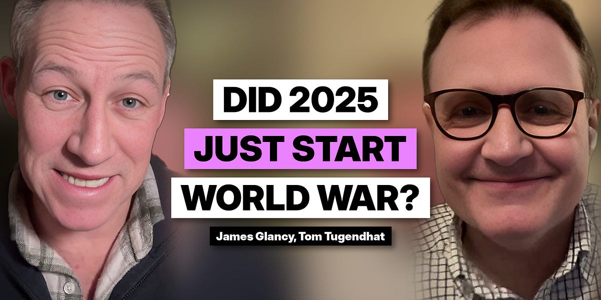 2025 Review of the Year with Tom Tugendhat & James Glancy