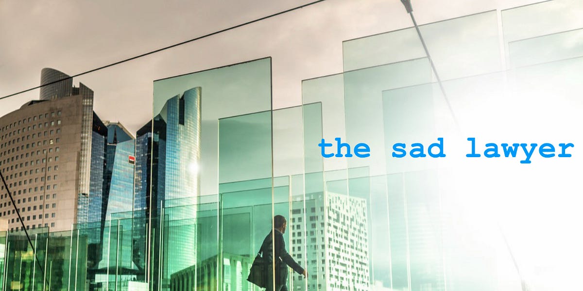 the sad lawyer - Max Winter