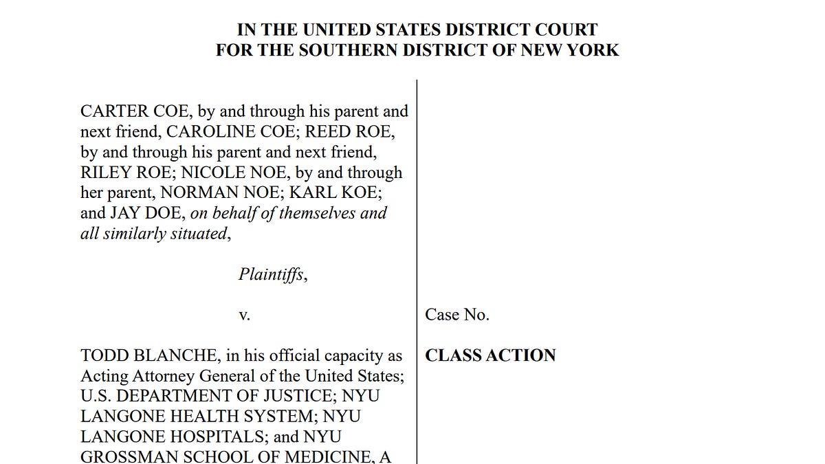The fight over DOJ's invasive trans care subpoenas is coming to a head