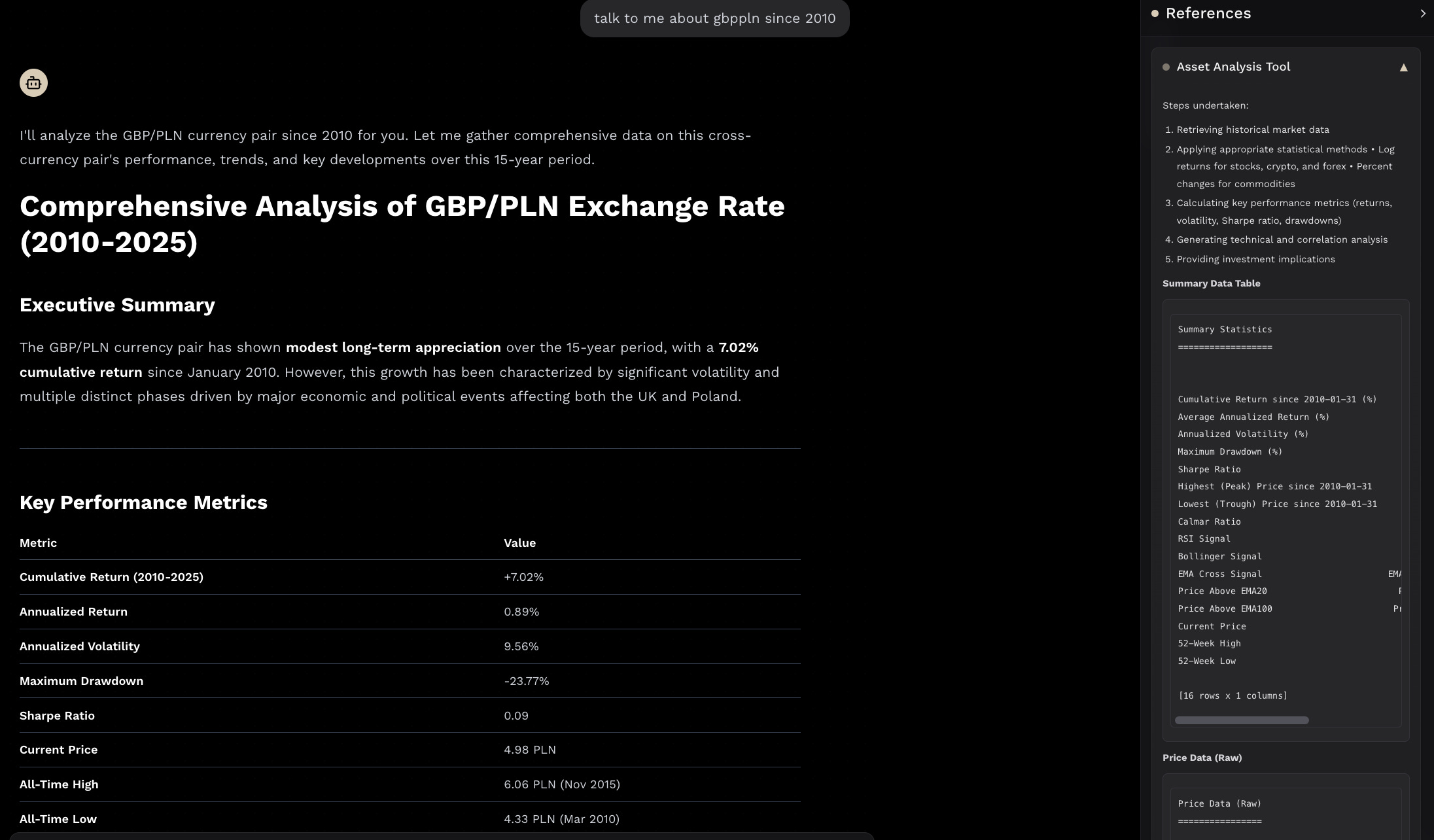 Benjamin AI vs Perplexity Finance - by Piotr Pomorski