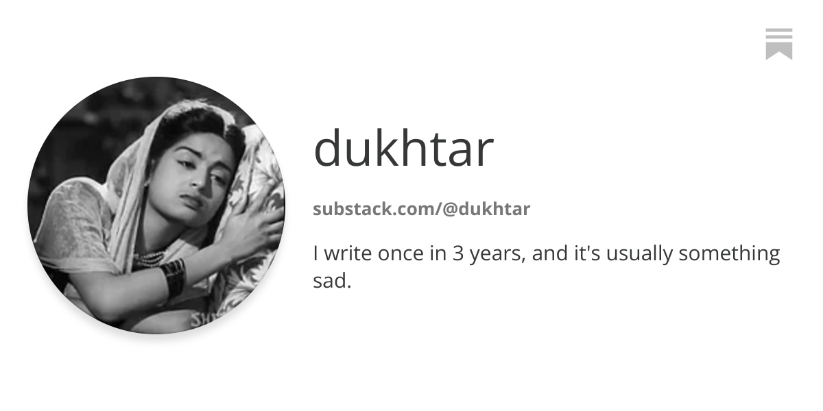 dukhtar | Substack