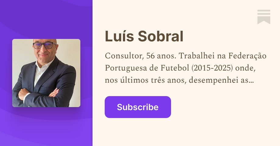 Luís Sobral | Substack