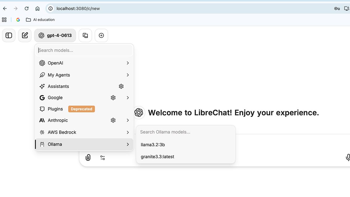 LibreChat - by Brandon - Run Your Own AI