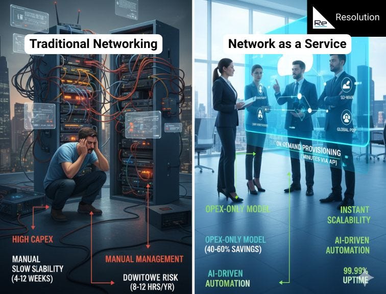 NaaS vs. Traditional Networking: Why Your Business Needs to Make the ...