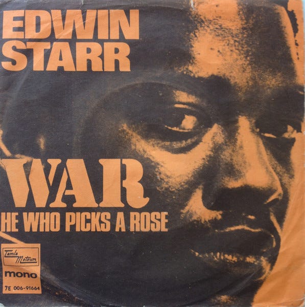 "War" by Edwin Starr (1970) - by Ellen from Endwell