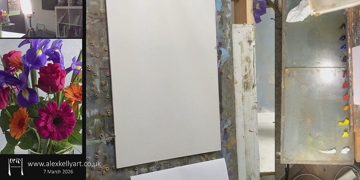 The Art of Squinting: from Shape to Bloom - Alex Kelly Art