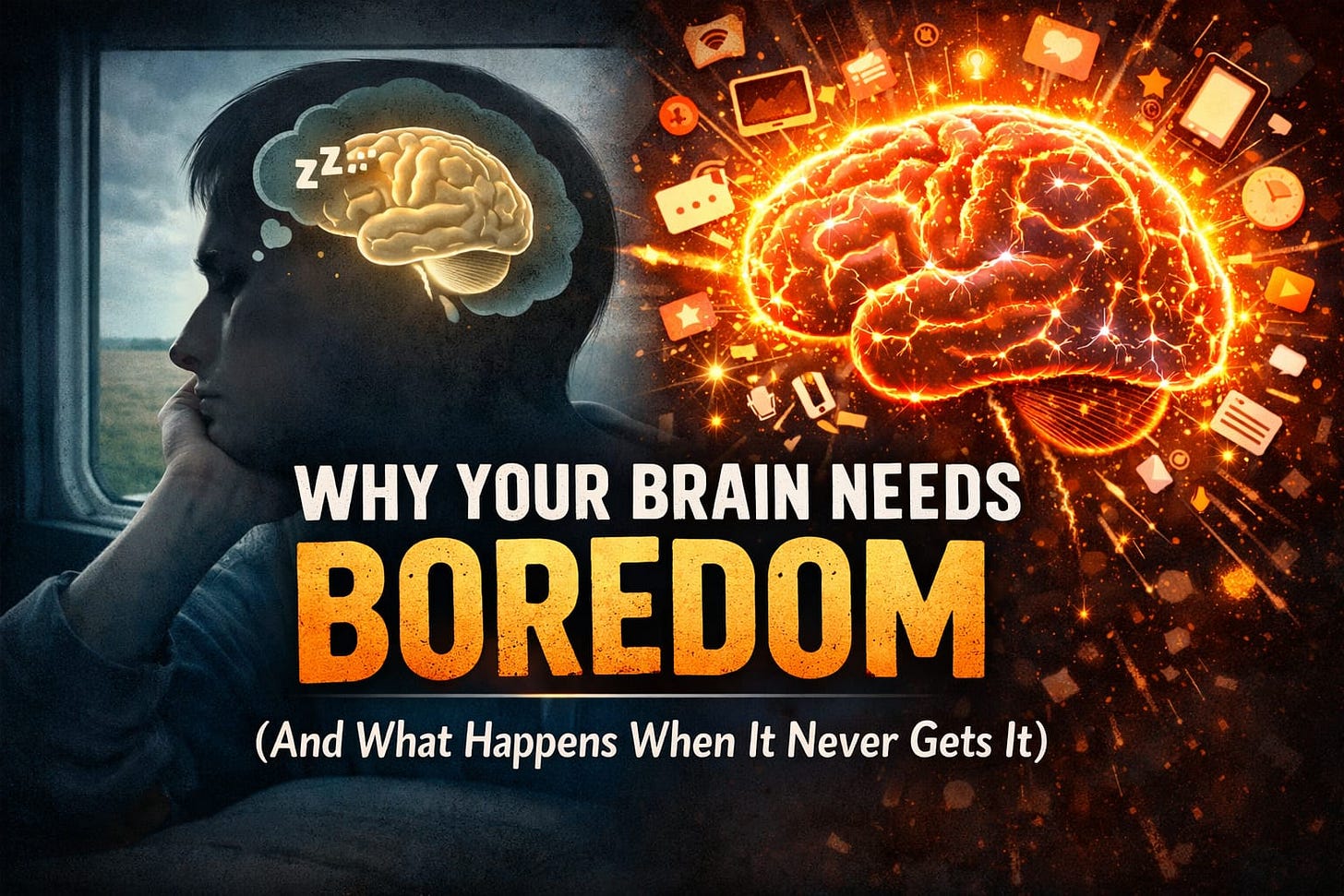Why Your Brain Needs Boredom (and What Happens When It Never Gets It)