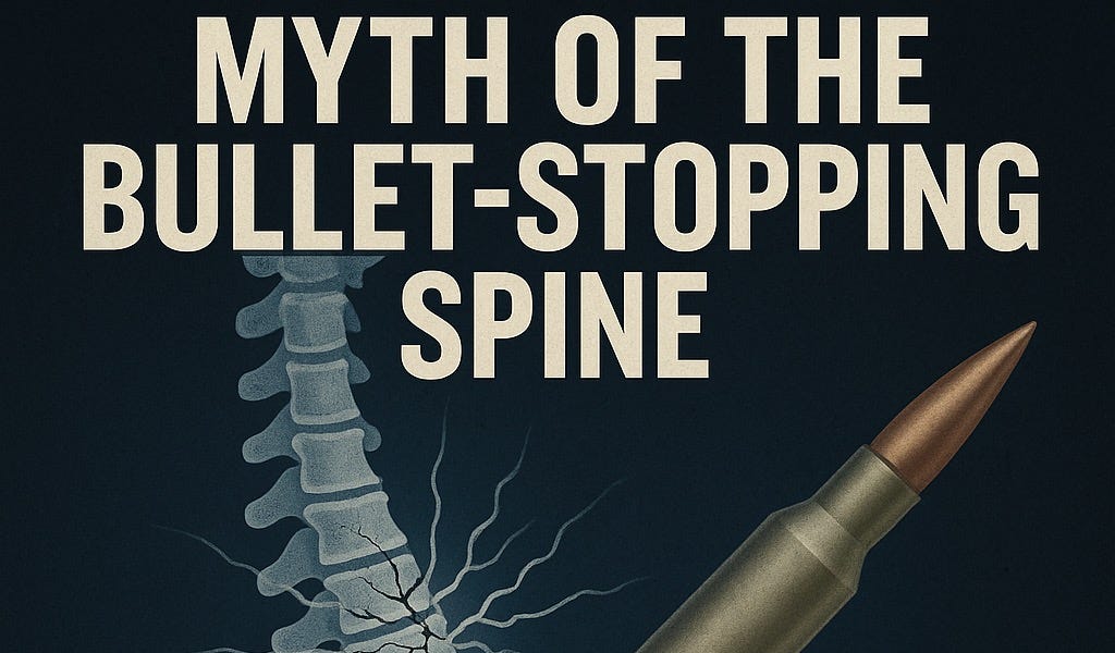 The Myth of the “Bullet-Stopping Spine”: A Critical Examination