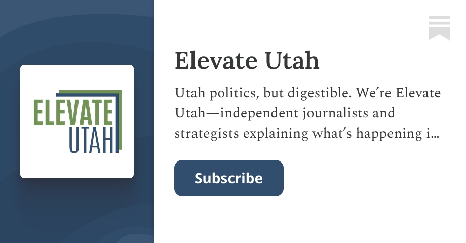 Elevate Utah | Substack