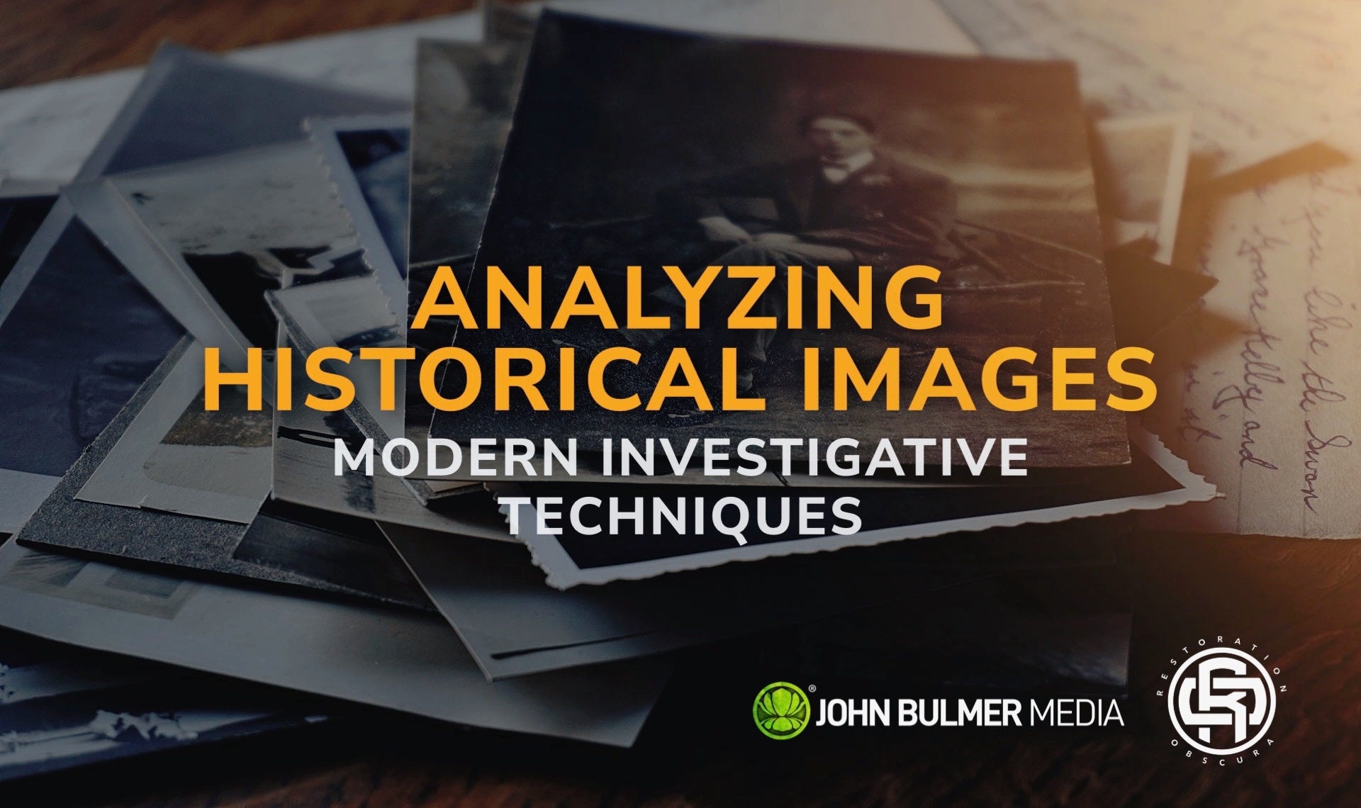 Analyzing Historical Images - by John Bulmer