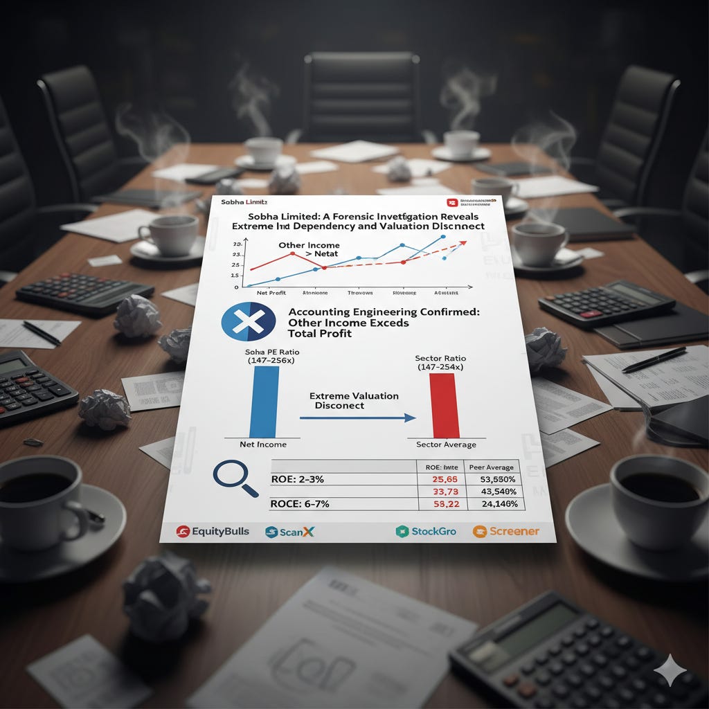 Sobha Limited: A forensic investigation reveals extreme accounting ...