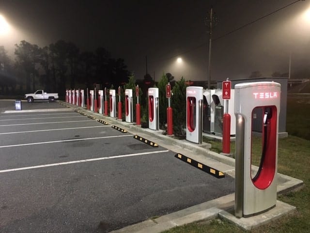 Can an RV be plugged into an EV charging station?